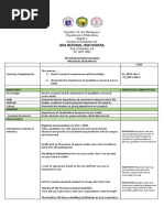 Sample Annotation For Objective 2 of KRA 1 | PDF | Lesson Plan | Literacy