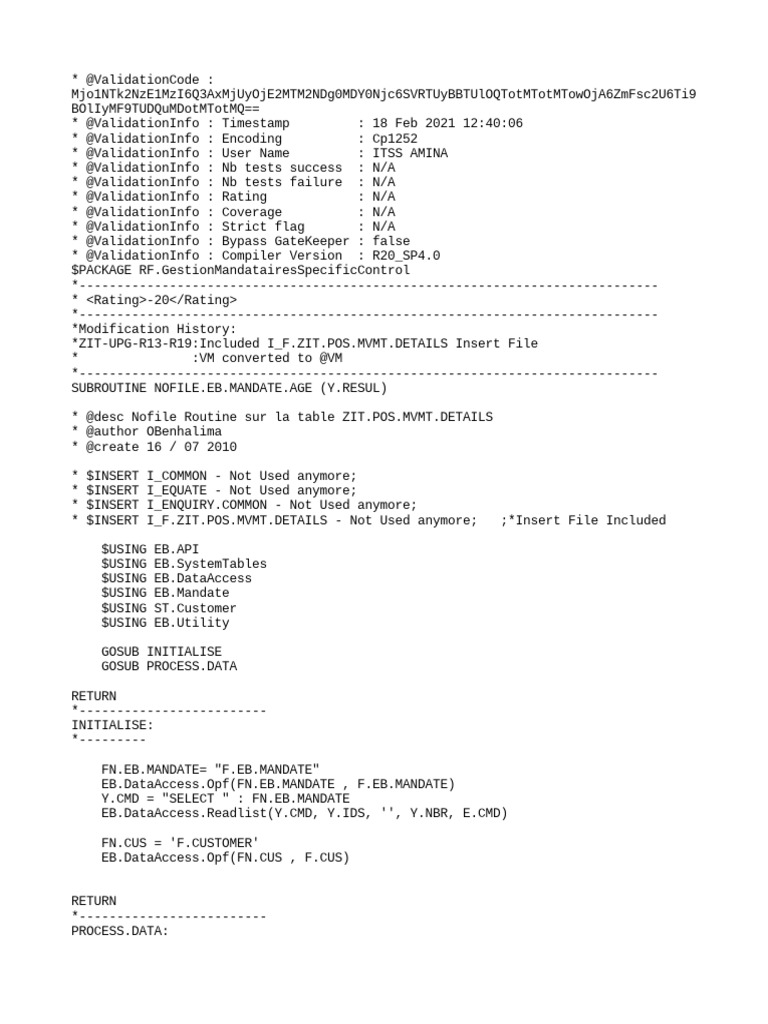 Routine | PDF | Information Technology | System Software