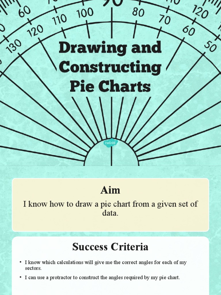 Drawing A Pie Chart | PDF | Pie Chart | Data
