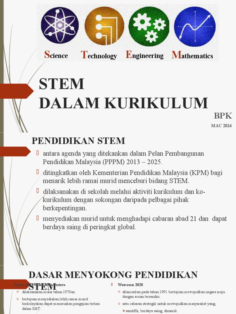 005 BPK Panduan Pelaksanaan STEM Dalam P&P | PDF