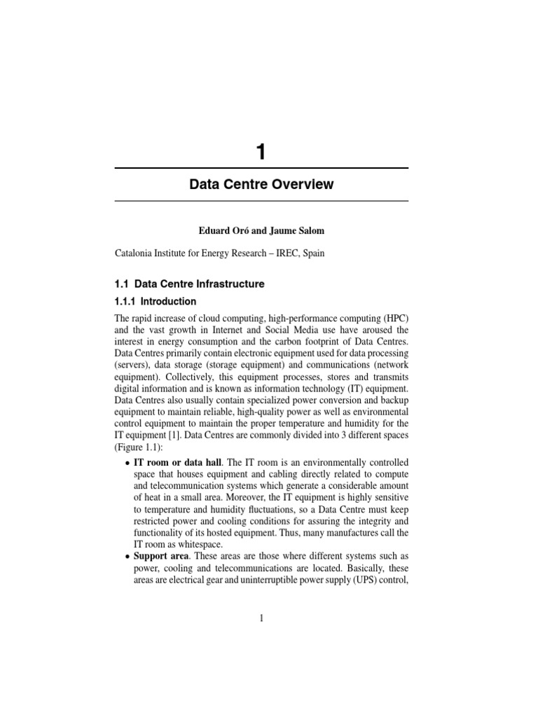 01_Chapter_01 (1) | PDF | Data Center | Supercomputer