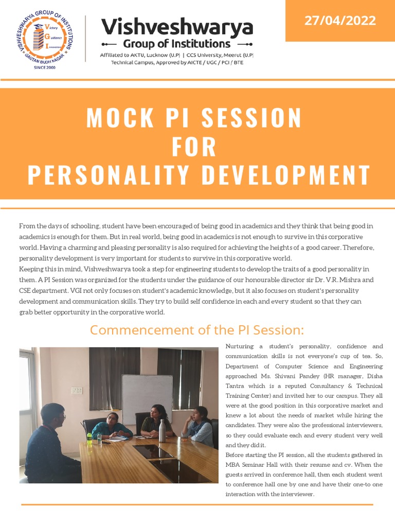 Mock PI Session | PDF | Cognition | Psychology