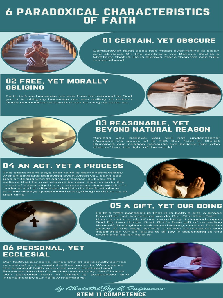 Six Paradoxes of Faith Explained | PDF | Philosophy | Self-Improvement