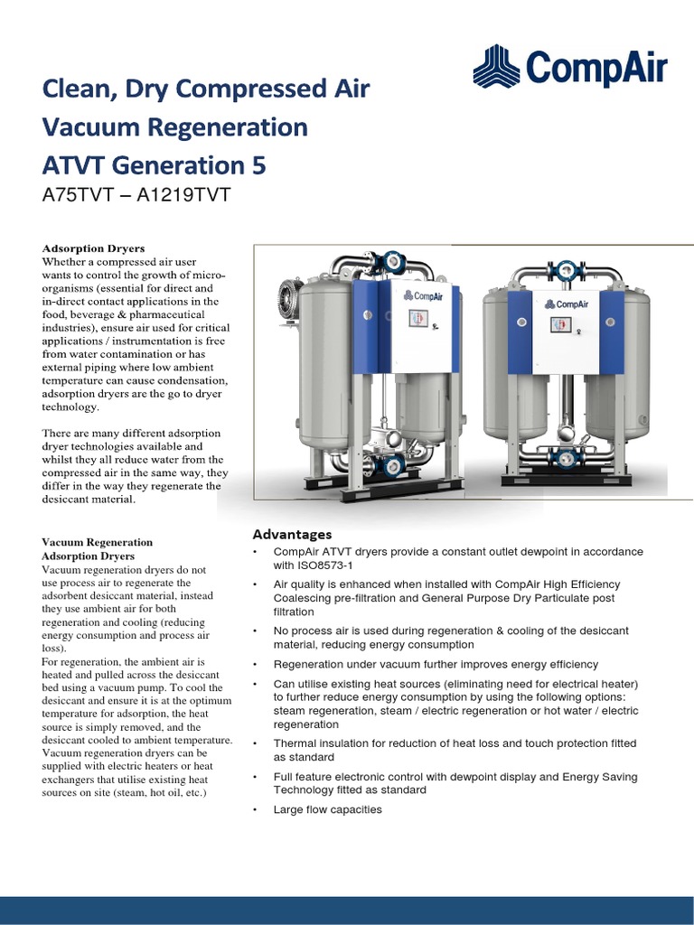 9 3 21 Compair Atvt en | PDF | Clothes Dryer | Adsorption