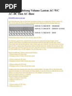 Perbedaan Laston AC-WC, AC-BC, AC-Base | PDF