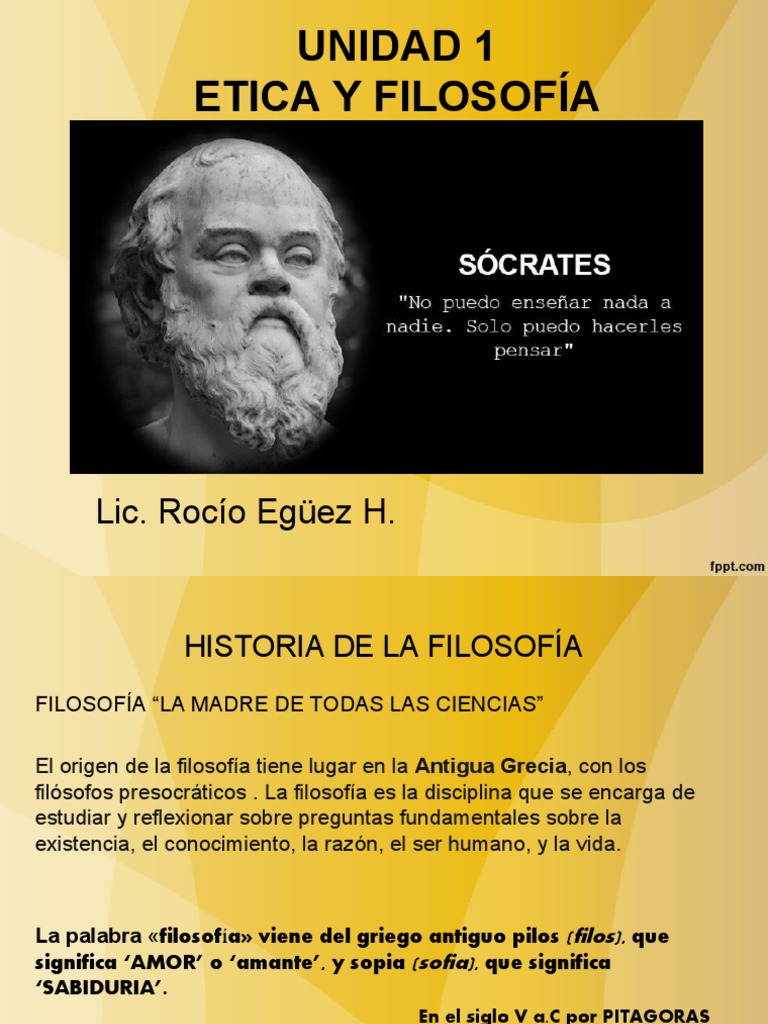 Historia y Ética de la Filosofía | PDF | Moralidad | Filosofía griega ...