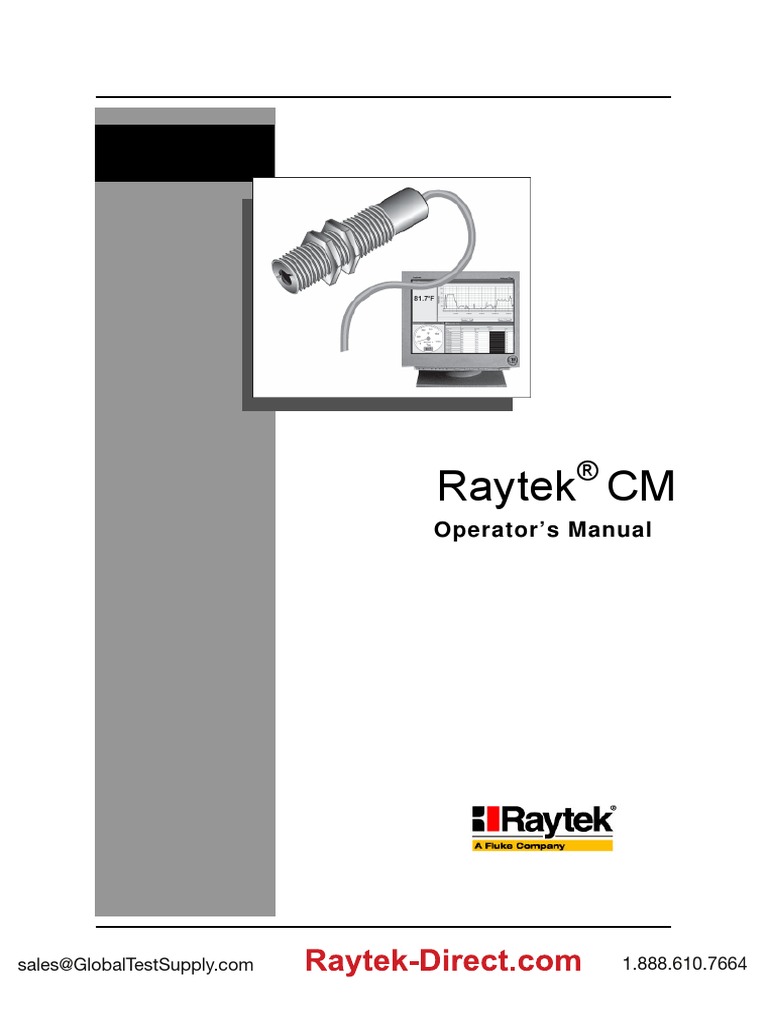 Raycmltv-Manual Sensor | PDF | Infrared | Radiation