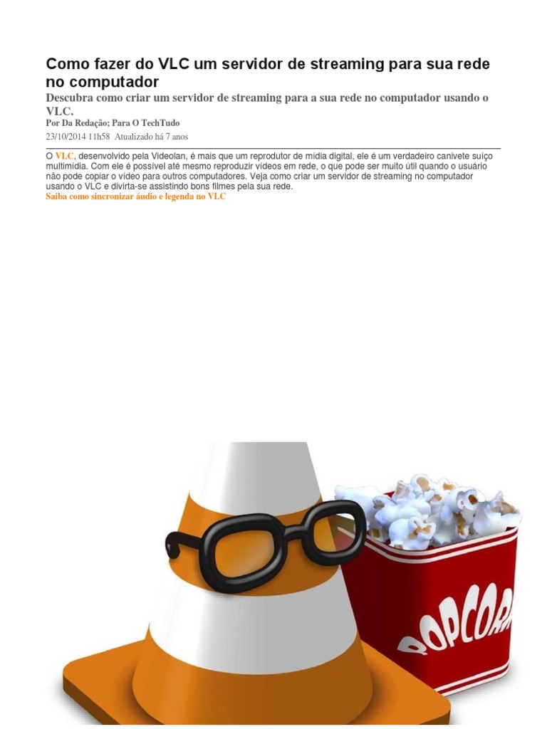 Como Fazer Do VLC Um Servidor de Streaming para Sua Rede No Computador | PDF