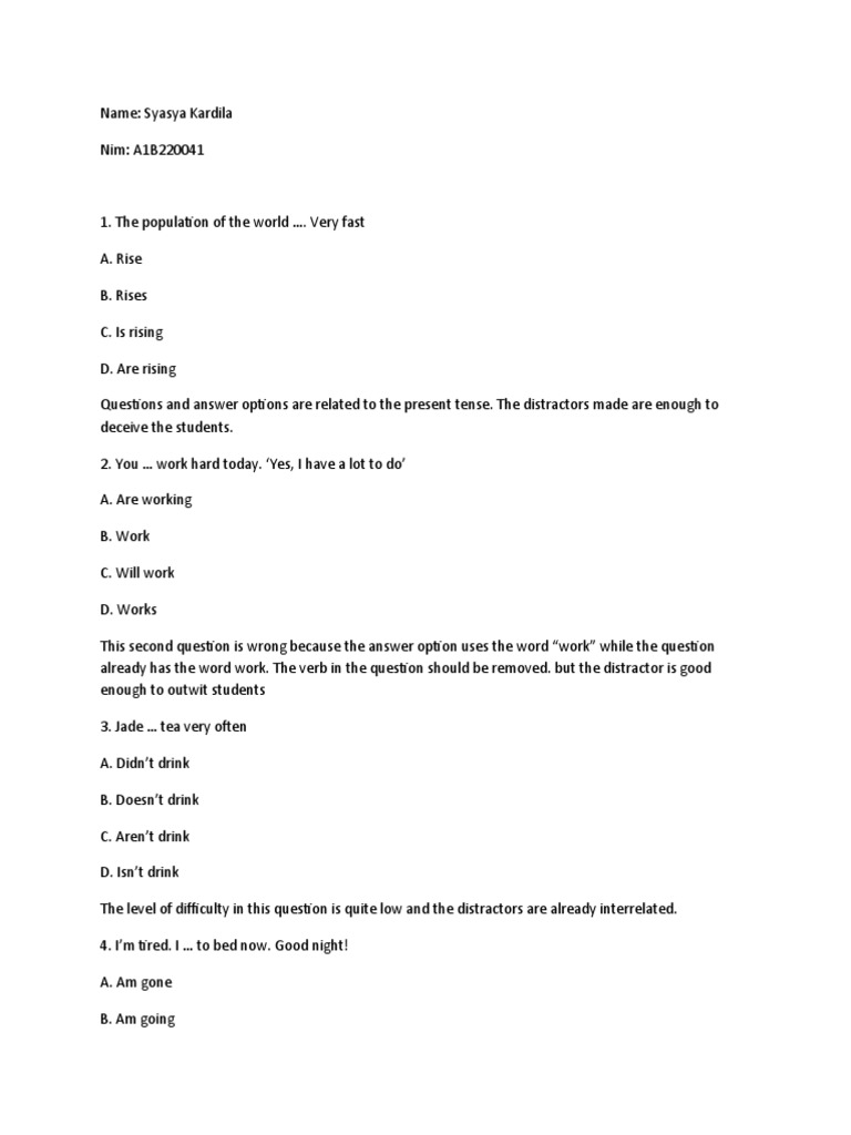 Language Assessment Assignment | PDF | Language Mechanics | Human ...