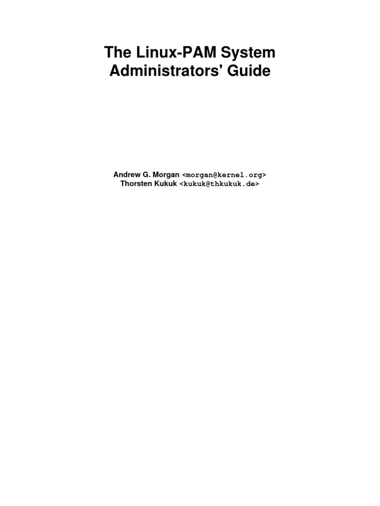 Linux Pam System Administrators Guide Pdf Superuser Password 