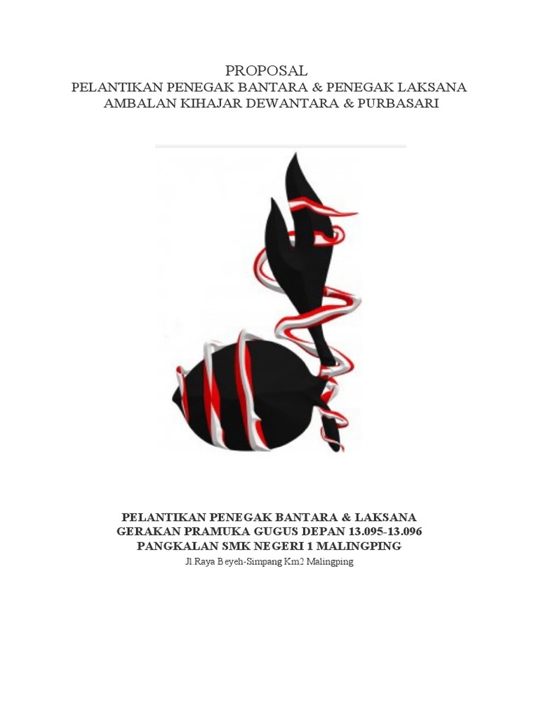 Proposal Kegiatan Bantara&laksana | PDF Proposal Kegiatan Bantara&laksana | PDF