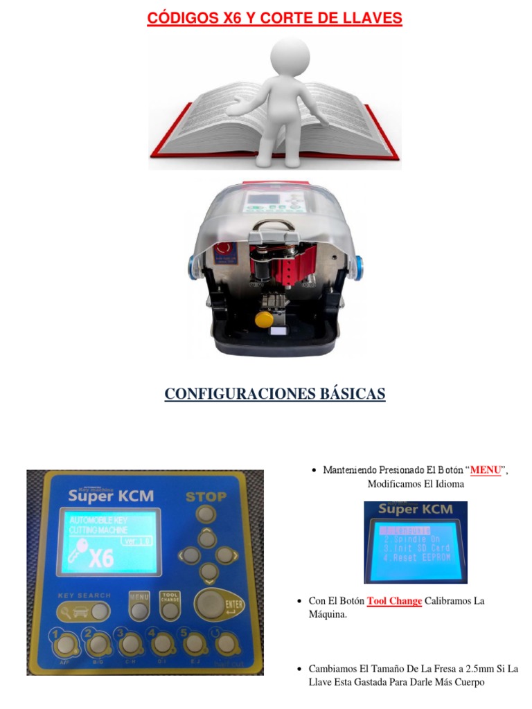 Codigos x6 y Corte de Llaves Version Junio.20 | PDF | Coche | Industria ...