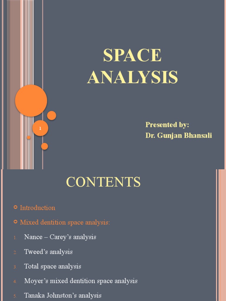 6) Space Analysis | PDF | Dental Anatomy | Human Tooth