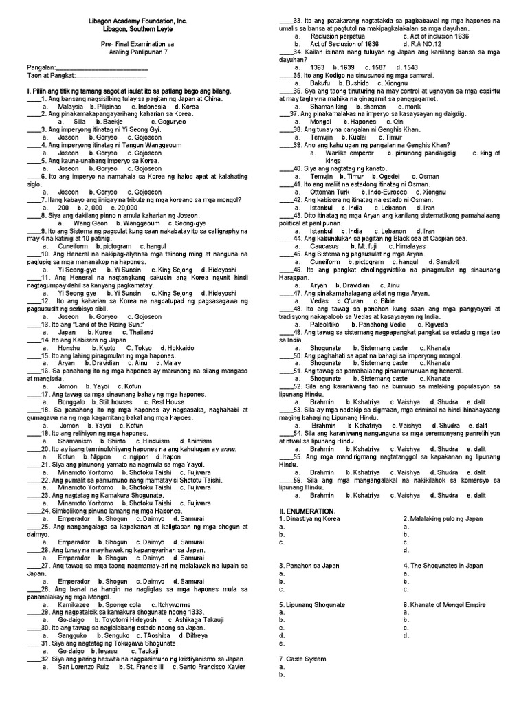 Libagon Academy Foundation (AutoRecovered) | PDF