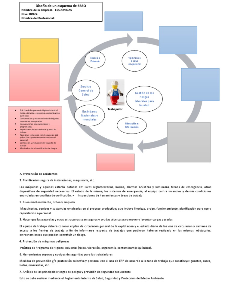 Formato Diseño BOHS Areli | PDF | Primeros auxilios | Higiene Ocupacional