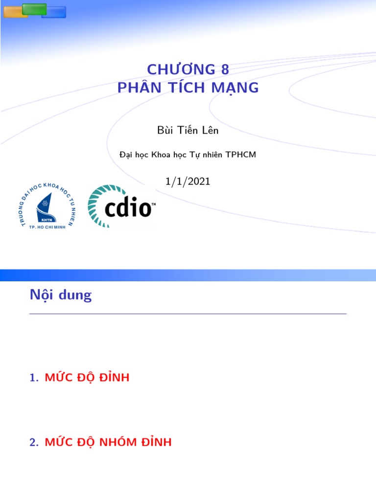 Chapter08 Network Analysis | PDF