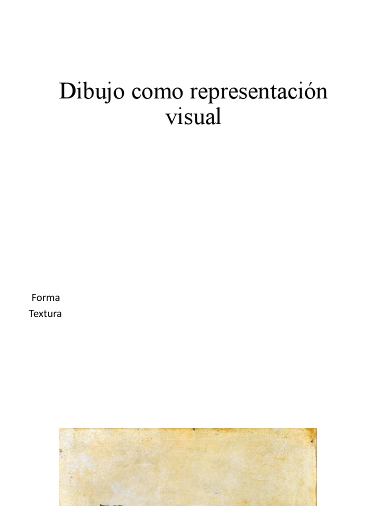 Dibujo Como Representación Visual | PDF