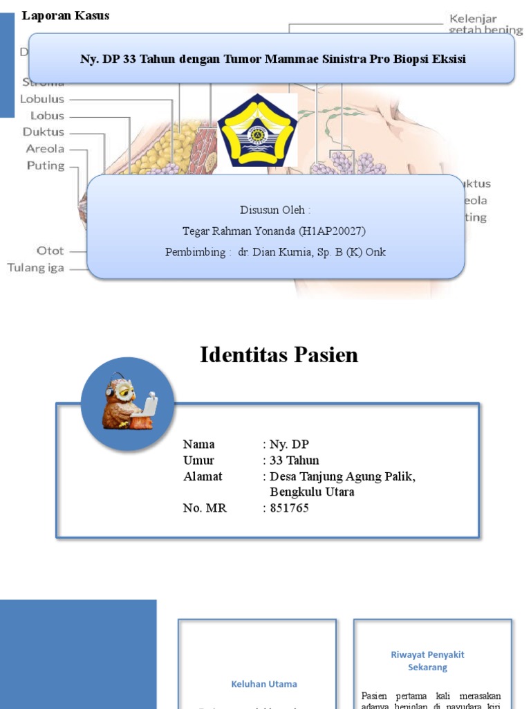 Ny. Deni Putri, Tumor Mammae S, Biopsi Eksisi | PDF