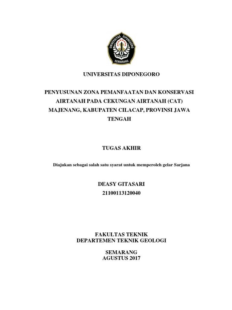 Deasy Gitasari 21100113120040 2017 Judul | PDF