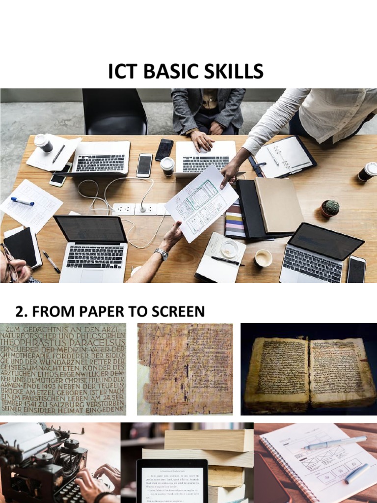 B - ICT BASIC SKILLS - English | PDF | Computer File | Educational ...
