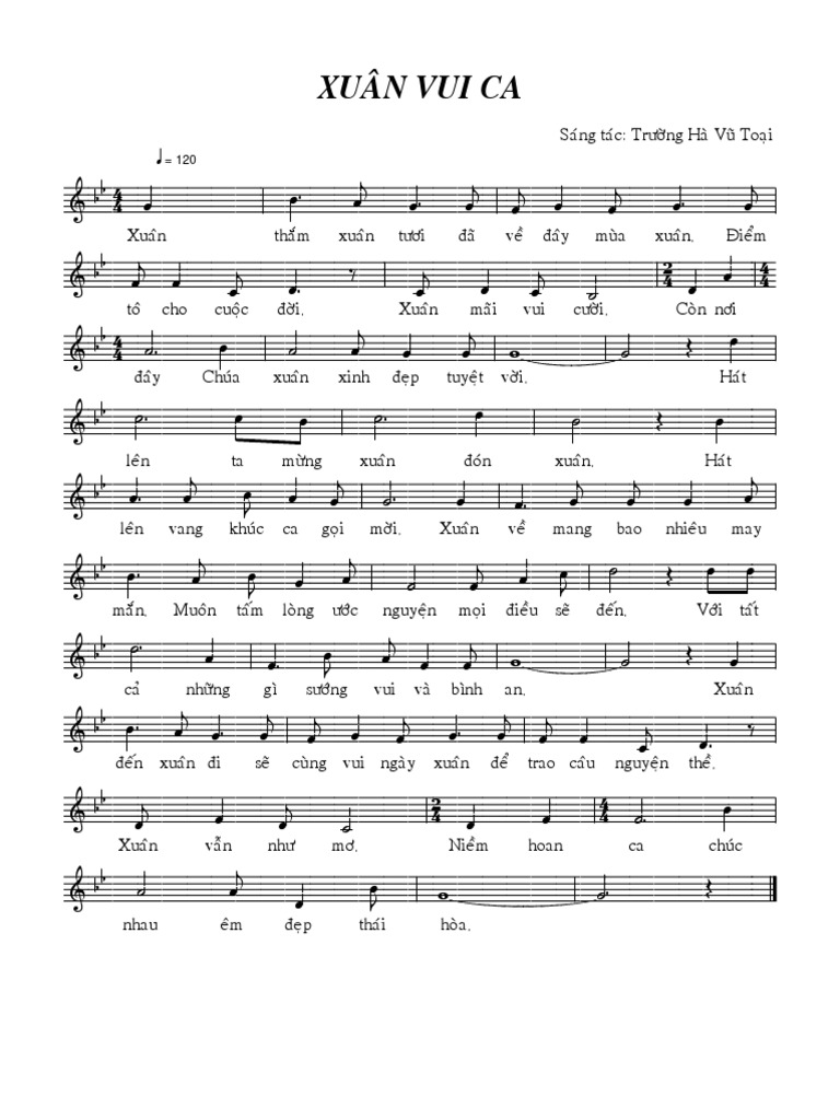 Xuan Vui Ca | PDF