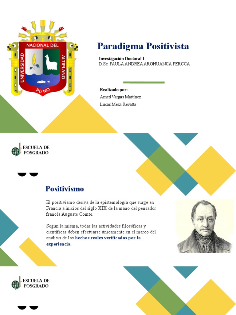 Lectura 3 - Paradigma Positivista | PDF | Ciencias sociales | Filosofía