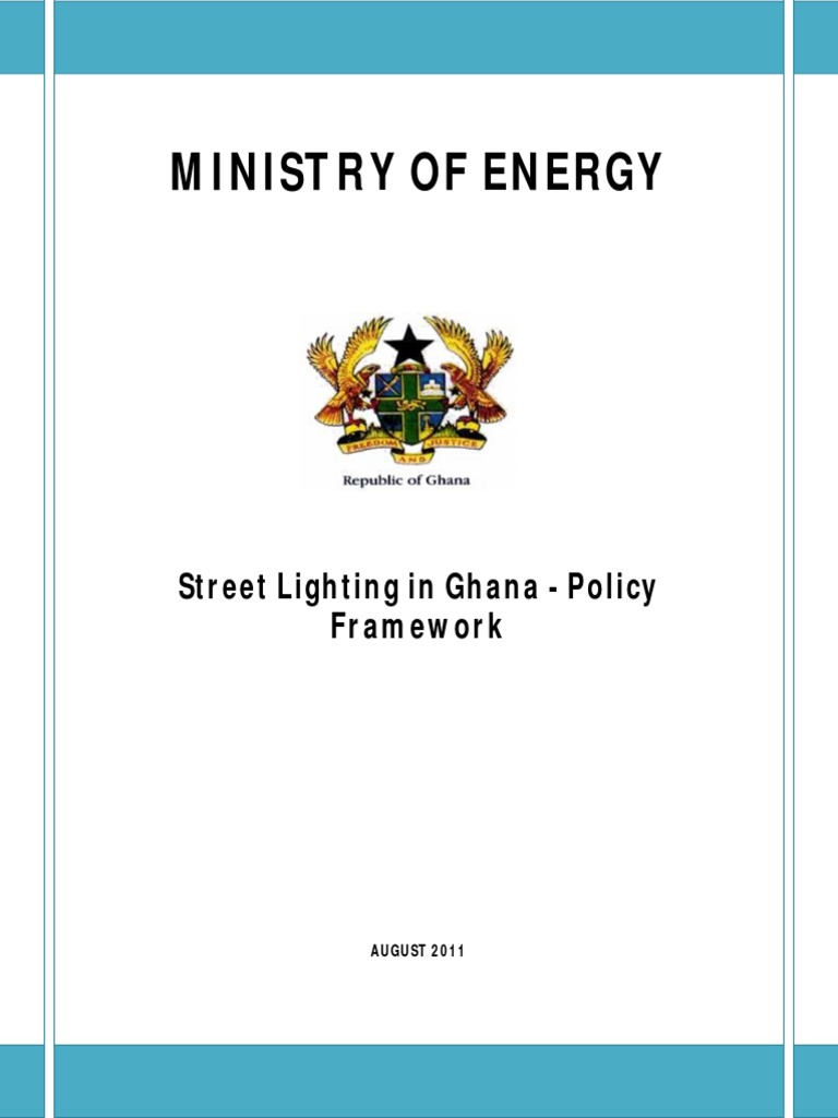 Street+Lighting+Policy Aug2011+ (Draft) | PDF | Street Light | Taxes
