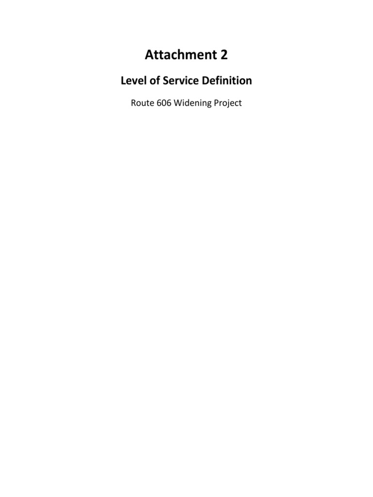 HCM Los | PDF | Service Industries | Transportation Engineering
