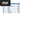 Excel Data Cleaning Practice | PDF