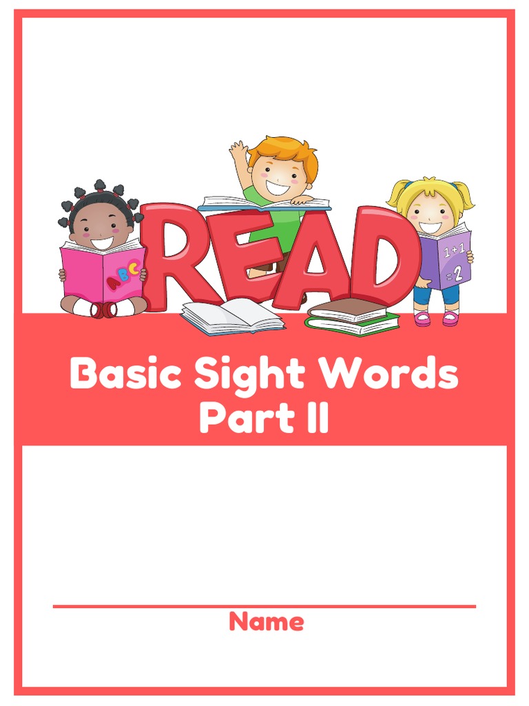 Basic Sight Words Part 2 | PDF