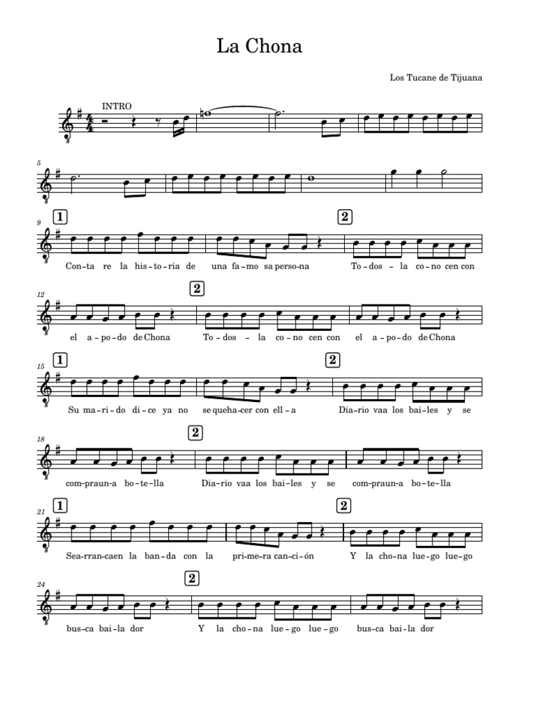 La Chona | PDF