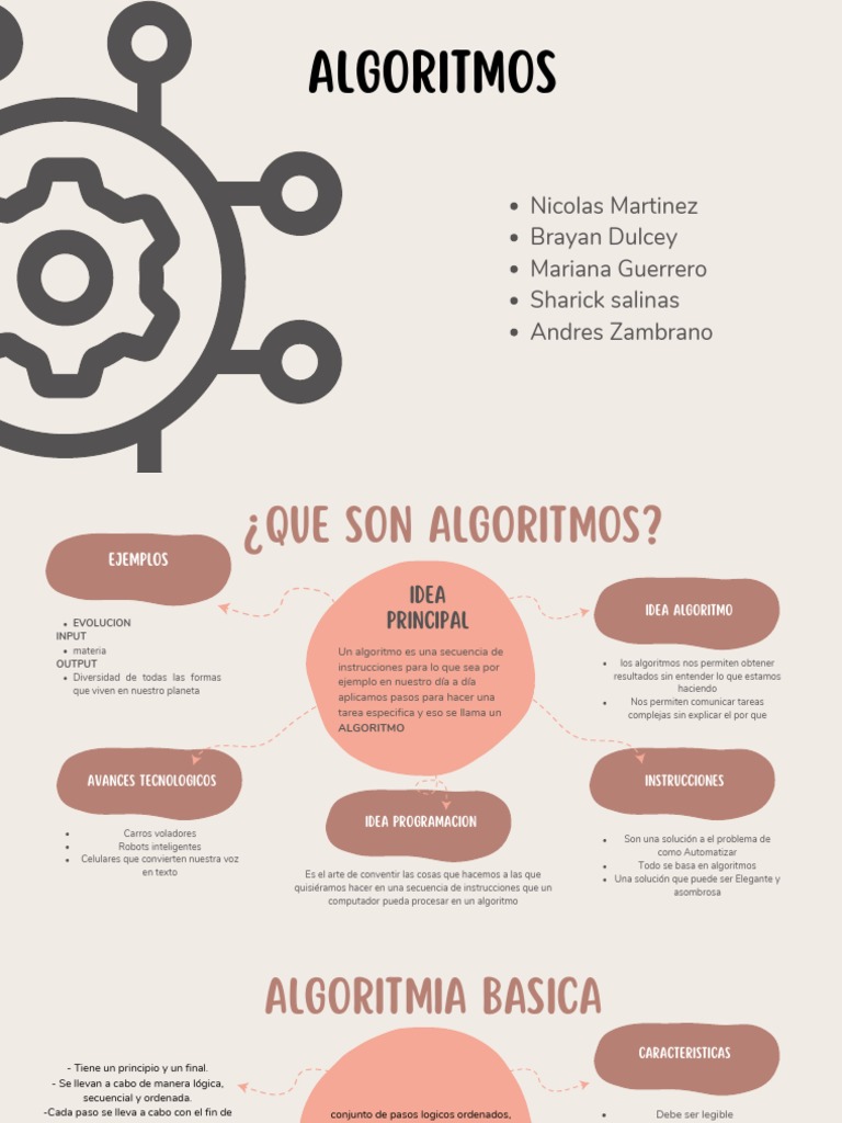 Introducción a los Algoritmos y su Estructura | PDF | Algoritmos ...