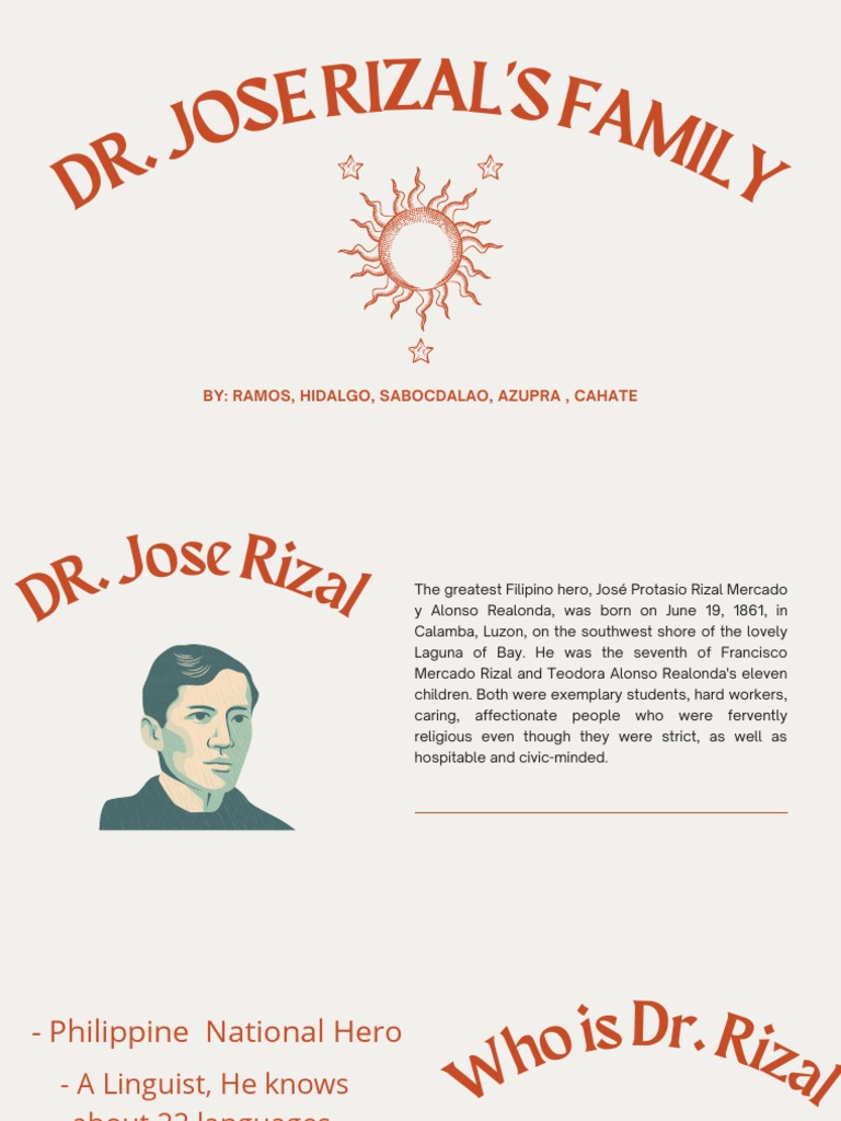 Dr. Jose Rial and FAMILY | PDF | Philippines