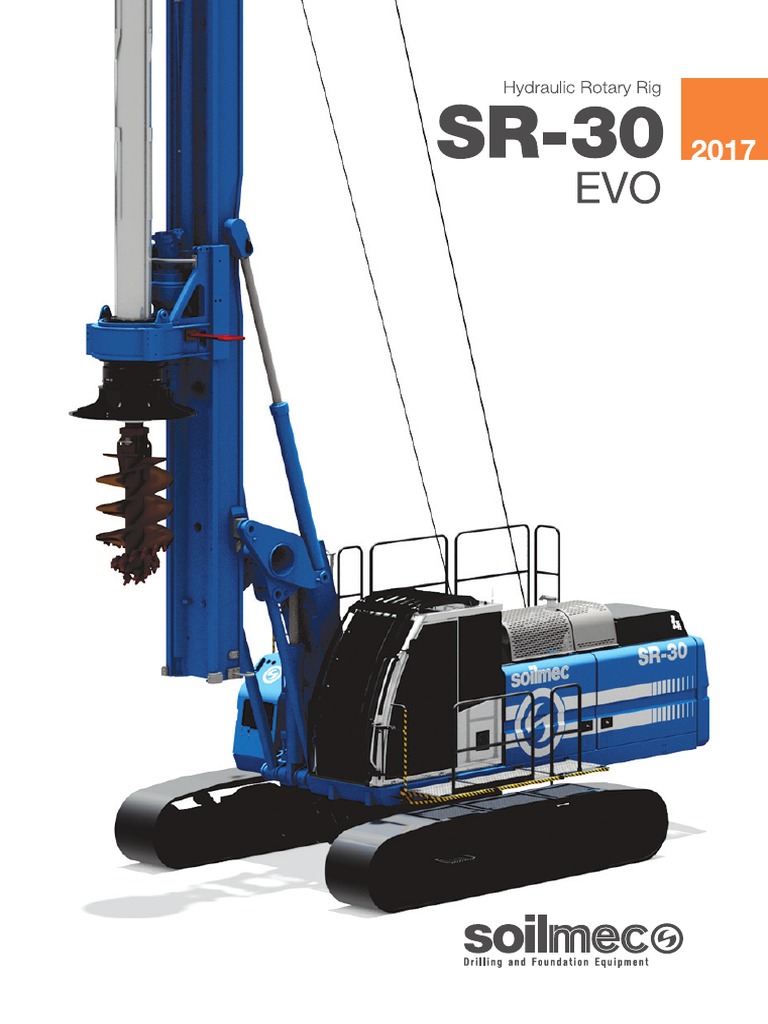 Anexo 005. Piloteadora SOILMEC SR-30 | PDF