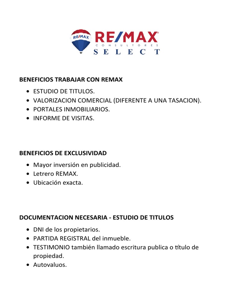 Remax | PDF