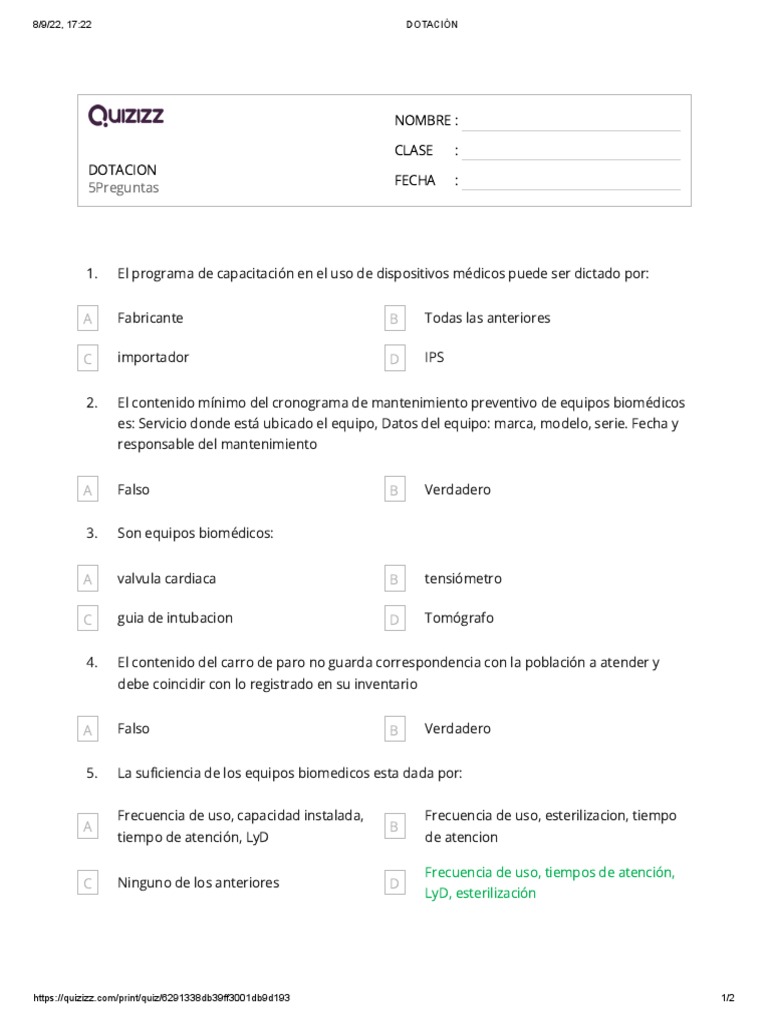 Dotación 365 | PDF