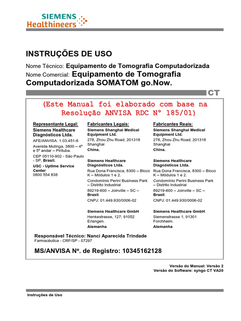 TC Siemens GO NOW | PDF