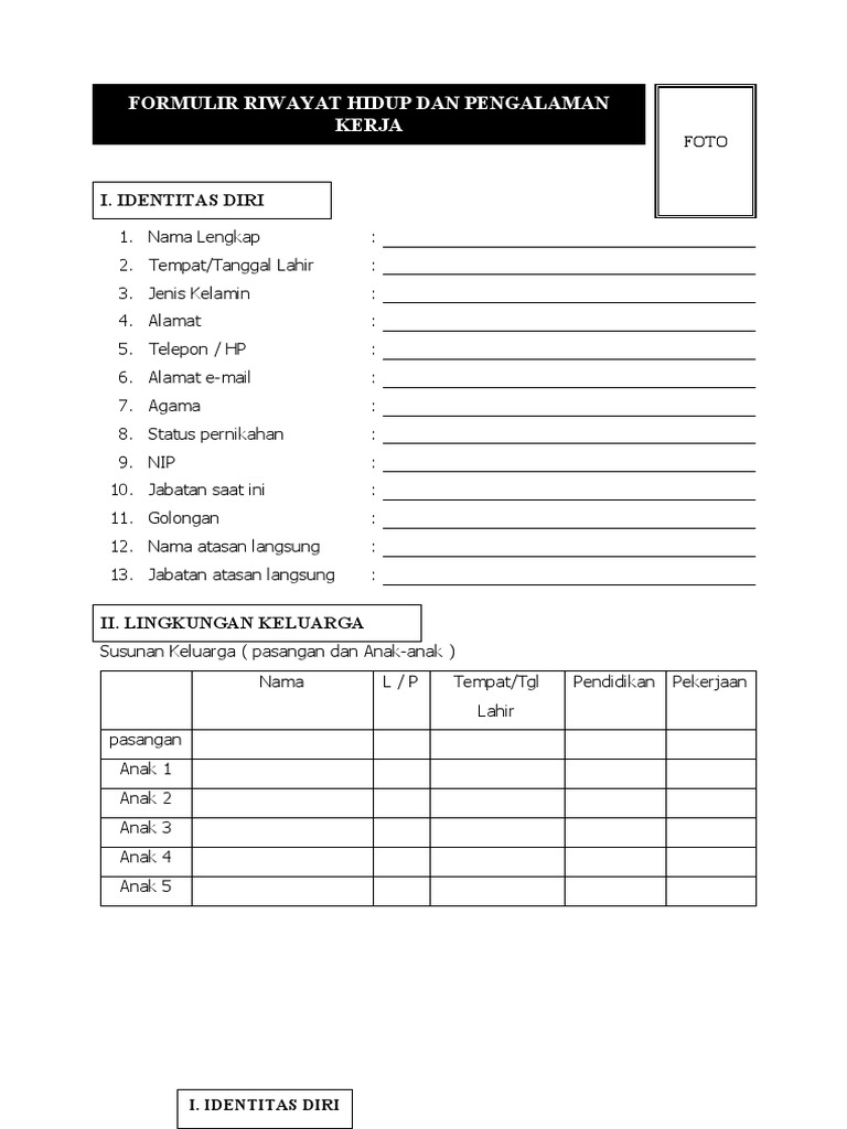 Form RH Assessment Center 2022 | PDF | Ilmu Sosial | Pengembangan Diri