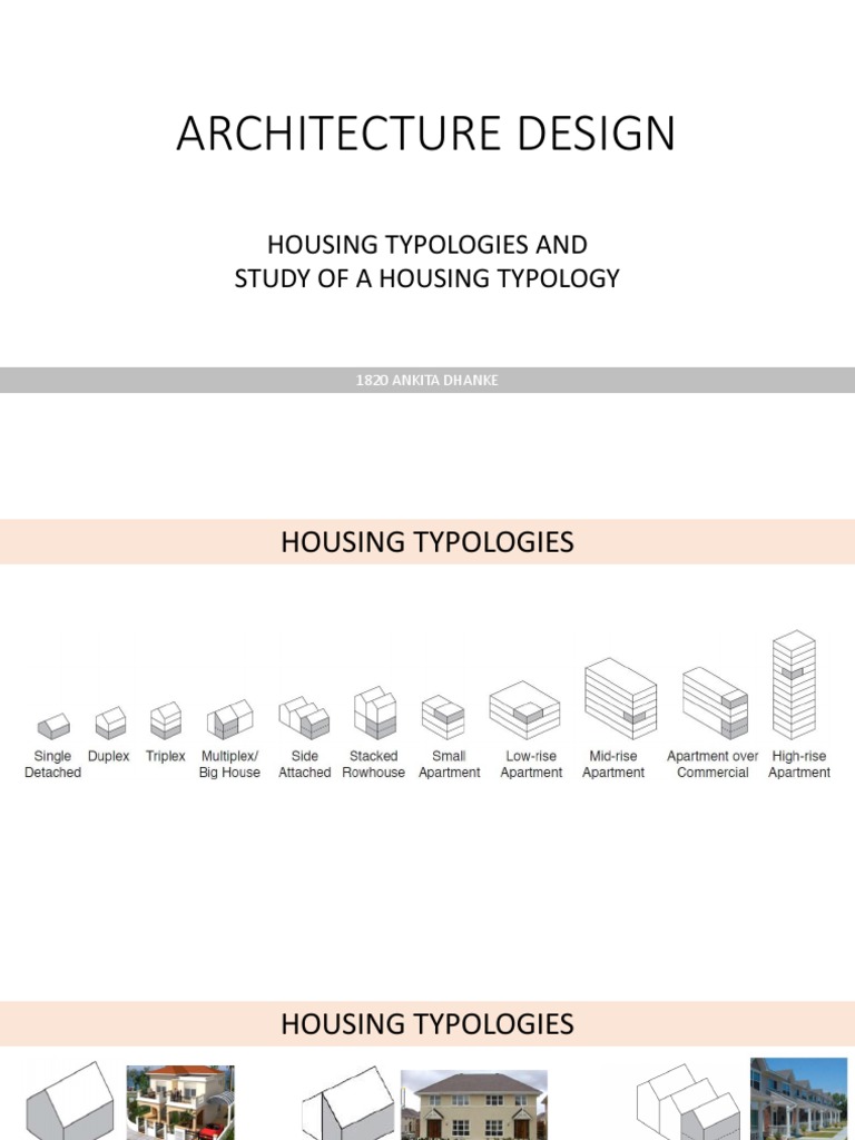 1820 Ankita Dhanke Case Study Housing Typology | PDF | Apartment | Economic Sectors