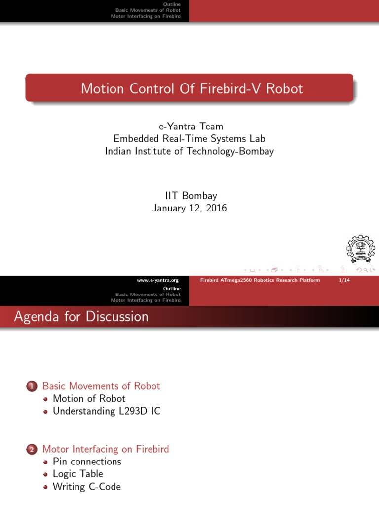 03_Motion Control | PDF | C (Programming Language) | Robotics