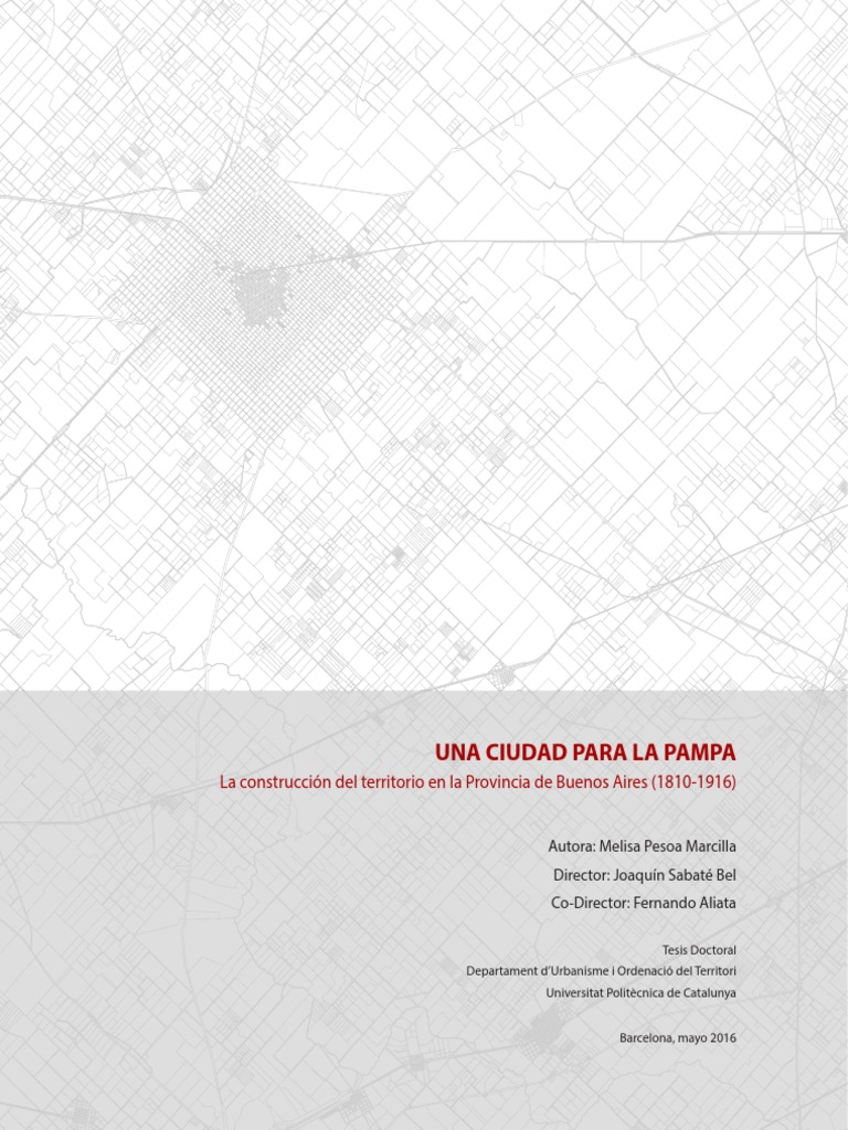 Pesoa Una Ciudad para La Pampa | PDF | Buenos Aires