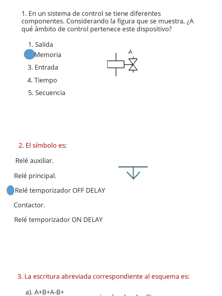 1er Examen de Electroneumatica | PDF | Métodos y materiales de enseñanza
