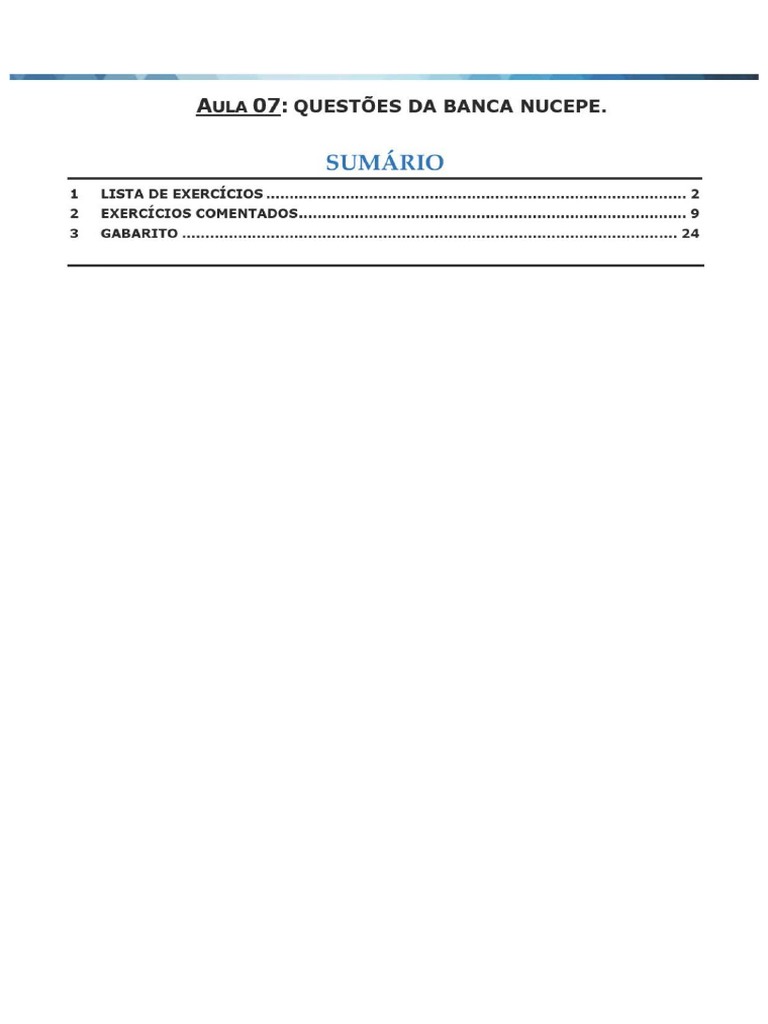 Questões Nucepe | PDF