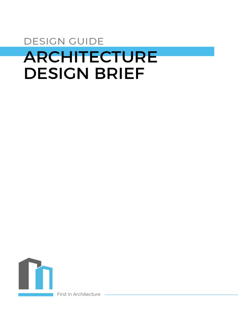 Architectural Design Brief Checklist | PDF | Design | Architect