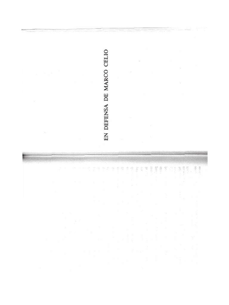 Ciceron - Pro Caelio (Gredos) | PDF