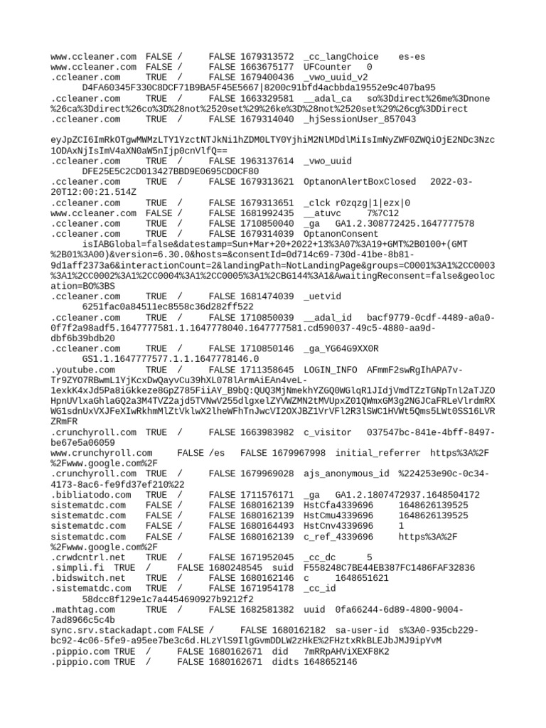 Google Chrome Default Network | PDF | Utility Software | Data