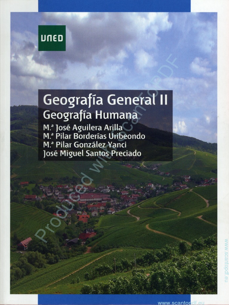 Geografia General 2 Geografia Humana | PDF
