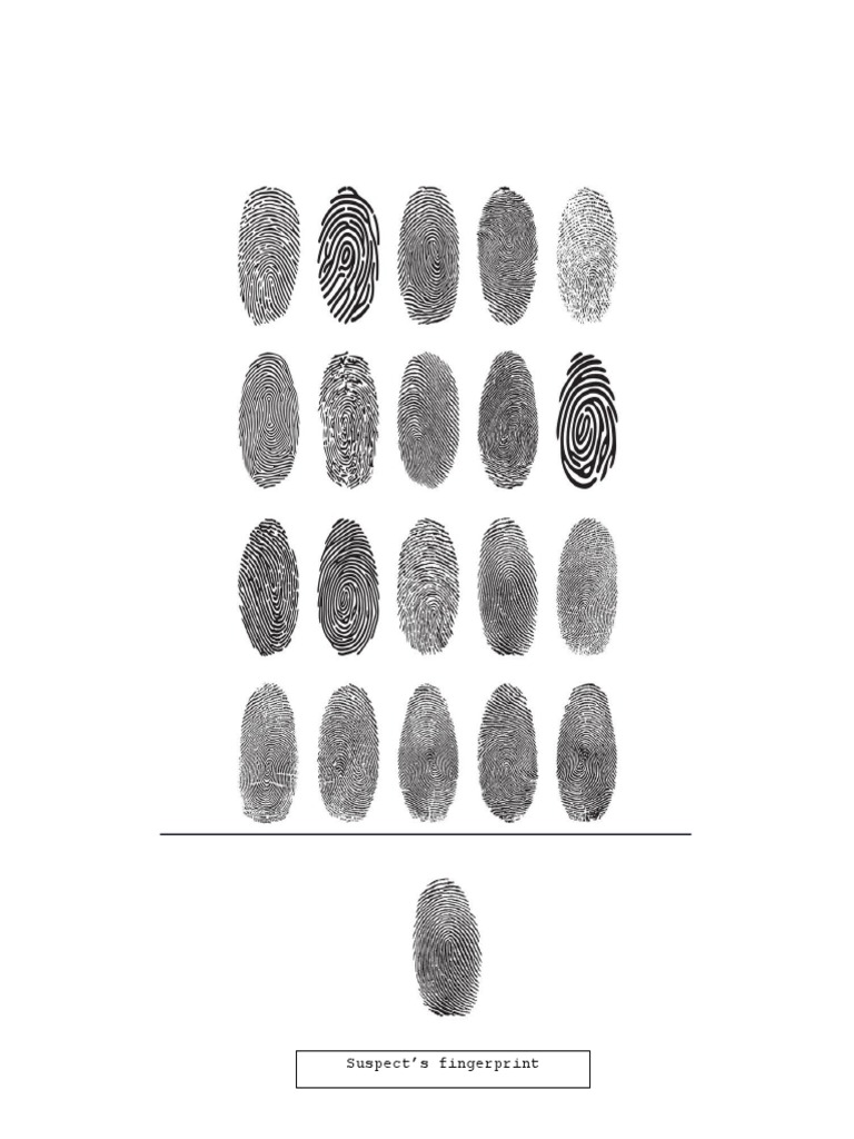 Fingerprint Sample | PDF