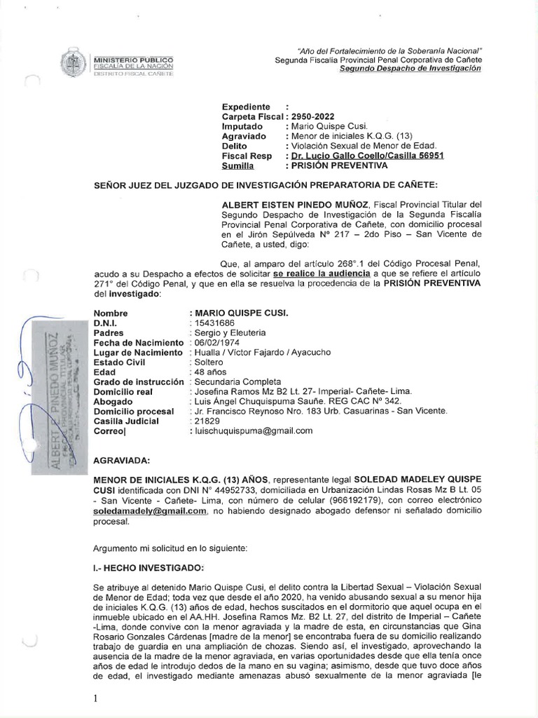 Cusi Mario | PDF | Derecho penal | Castigos