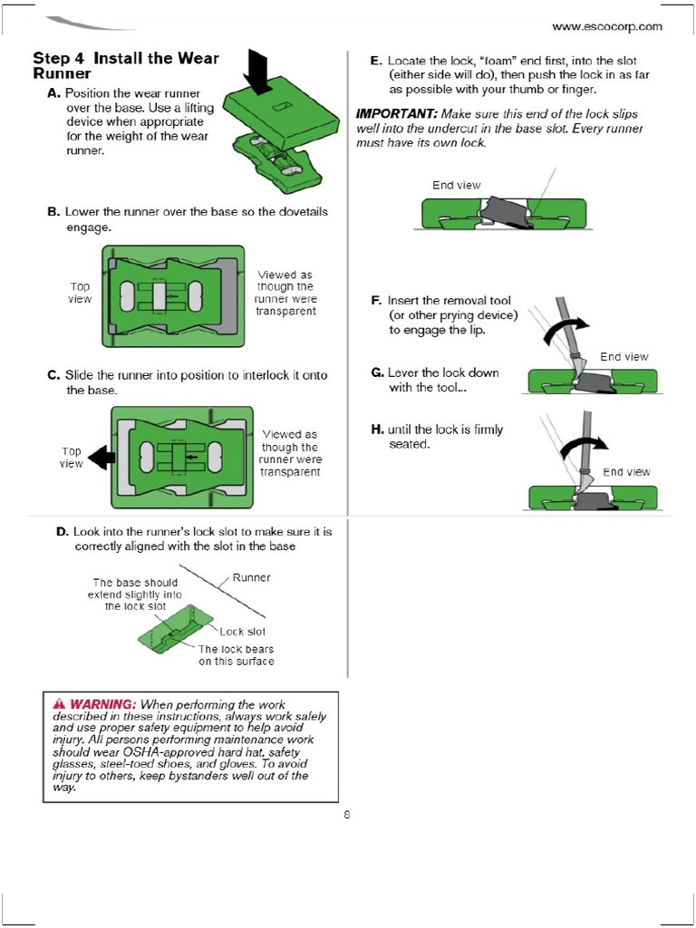 Install The Wear Runner | PDF